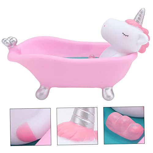 FUOYLOO 1PC soap Holder soap Drainer Tray soap Drainage Tray clawfoot tub Planter Cow soap Dispenser Sink soap Dish Tray Ceramic Succulent Planter Mini Drain Tray Travel Vinyl Elevator