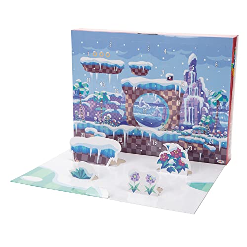 Sonic The Hedgehog Advent Calendar - 24 Surprises with Exclusive Collectible 2.5 Inch Holiday Action Figures!