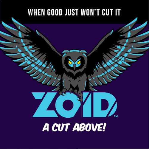 Zoid 9" x 6" Self-Healing Cutting Mat, PVC Grid Mat, Crafting and Sewing Mat for Multiple Projects, Arts and Crafts, Silhouette Cutting, Cyan/Purple BP
