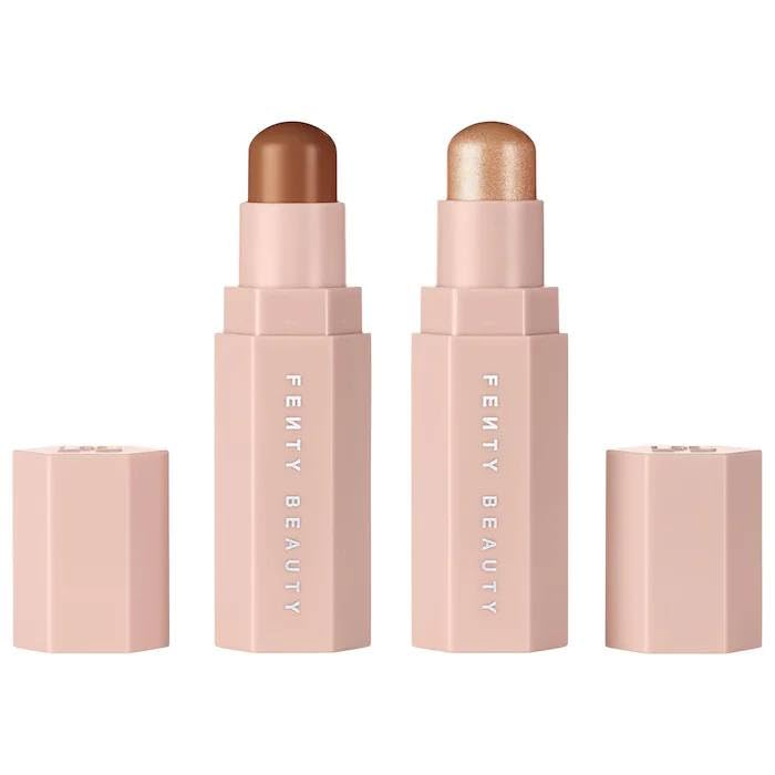 Fenty Beauty by Rihanna Match Stix Duo Contour + Highlighter Set - Medium - Truffle 04 + Champagne Heist 05