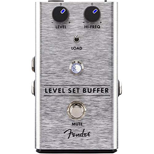 Fender Level Set Buffer Pedal Bundle with Power Supply, Instrument Cable, and Picks