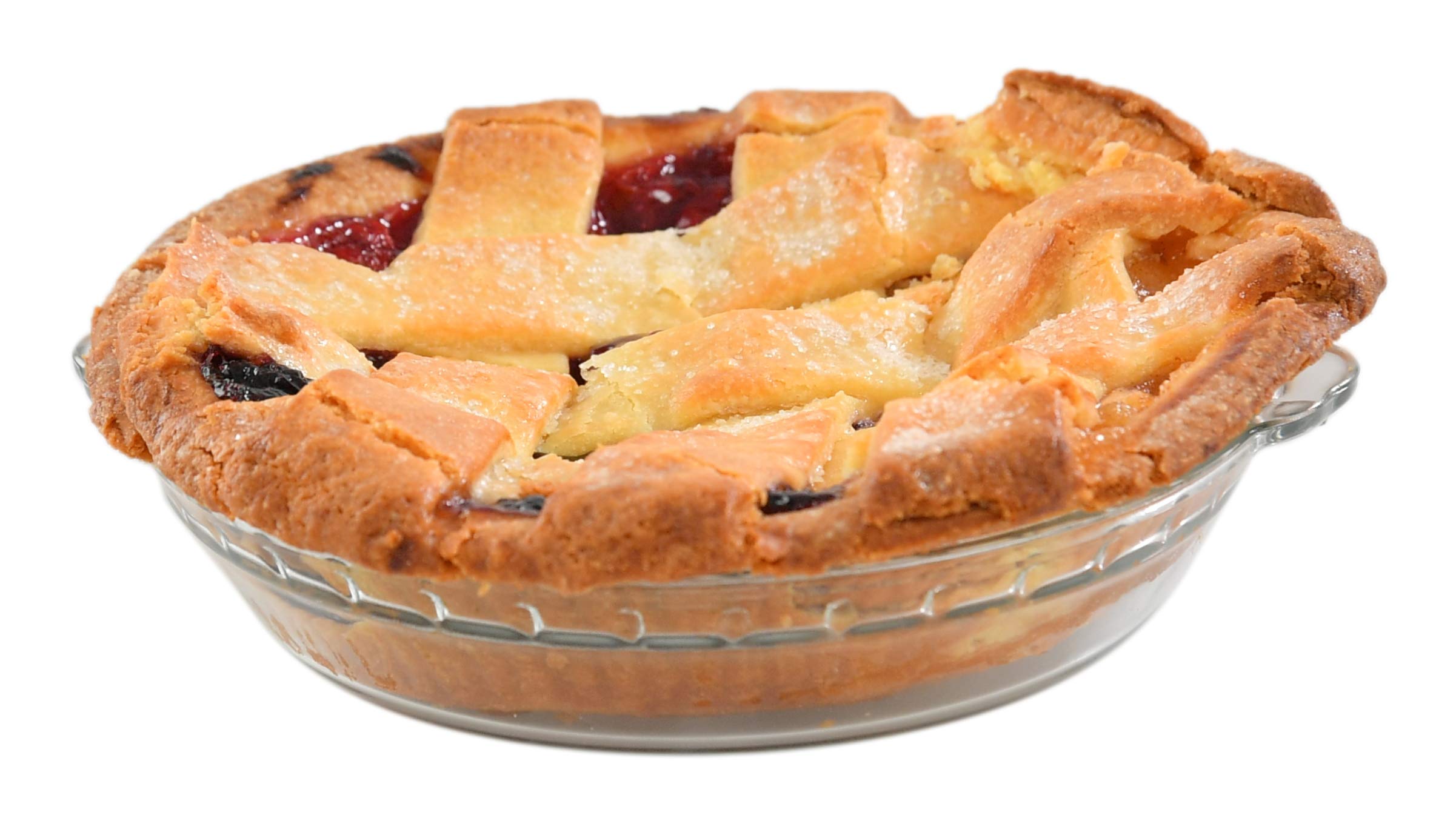 Home-X Pie Bakeware Set of 2, Glass Baking Accessories, 7β Dessert Pie Plates