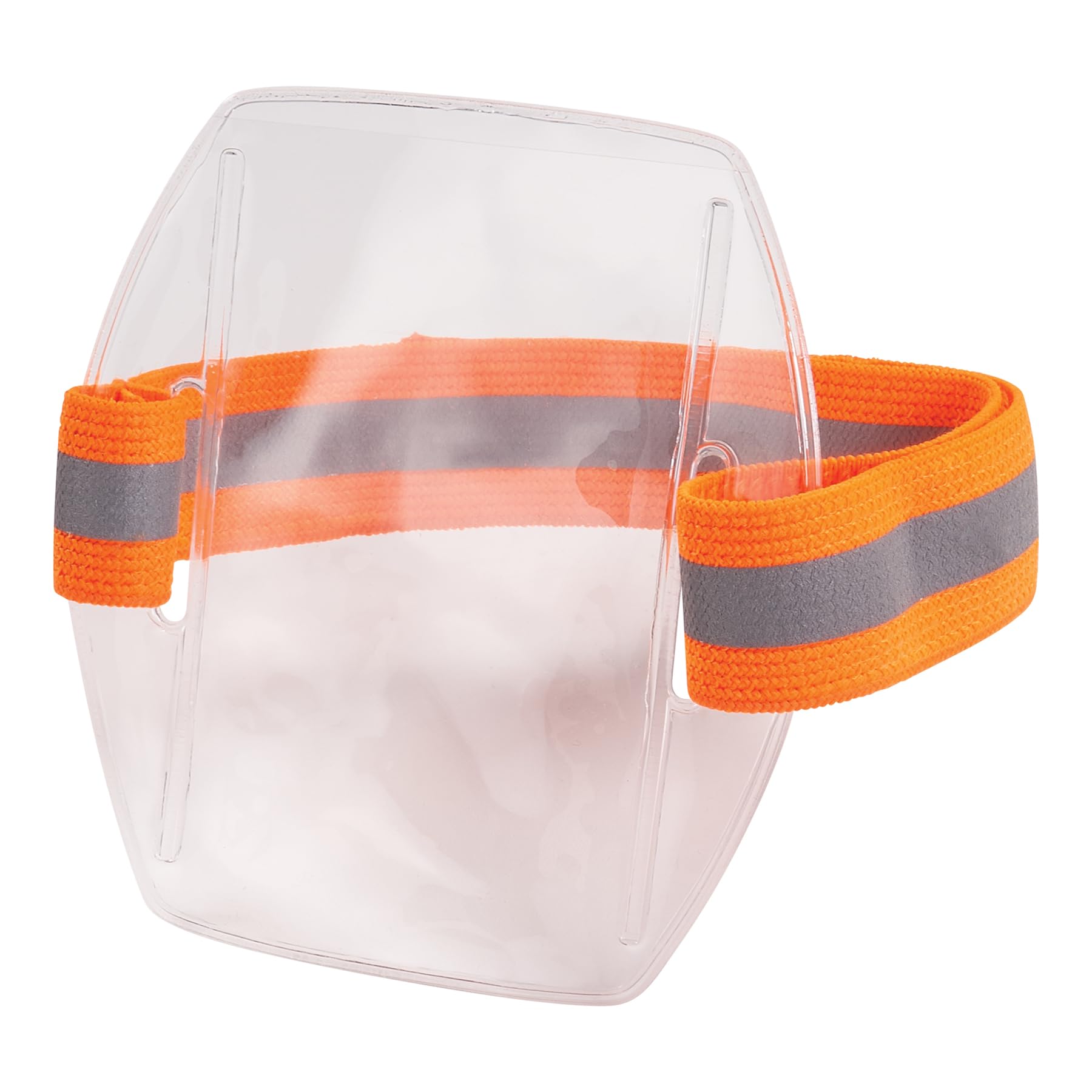 Ergodyne - 19951 Squids 3386HV High Visibility Arm Band ID/Badge Holder Hi-vis Orange