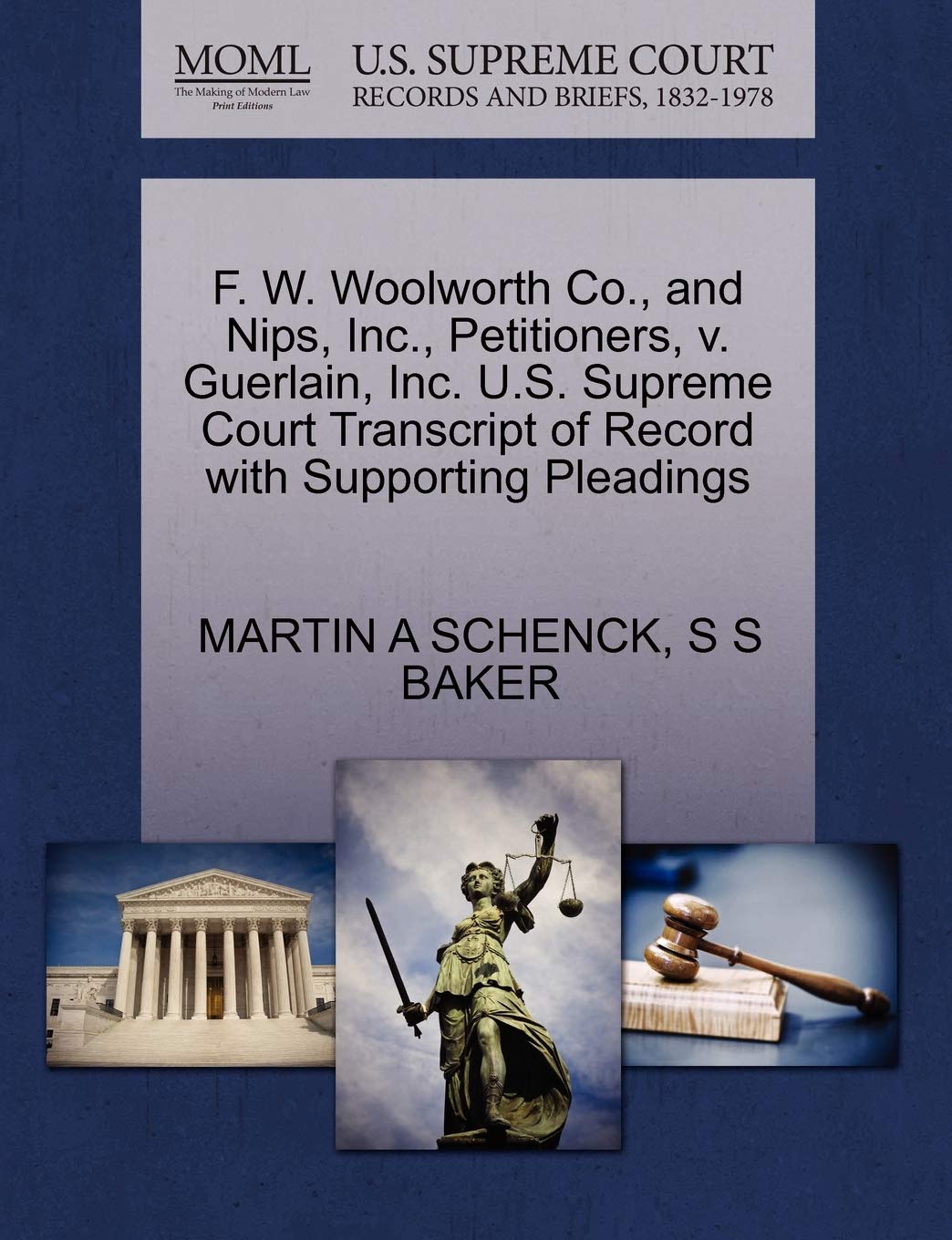 F. W. Woolworth Co., and Nips, Inc., Petitioners, v. Guerlain, Inc. U.S. Supreme Court Transcript of Record with Supporting Pleadings