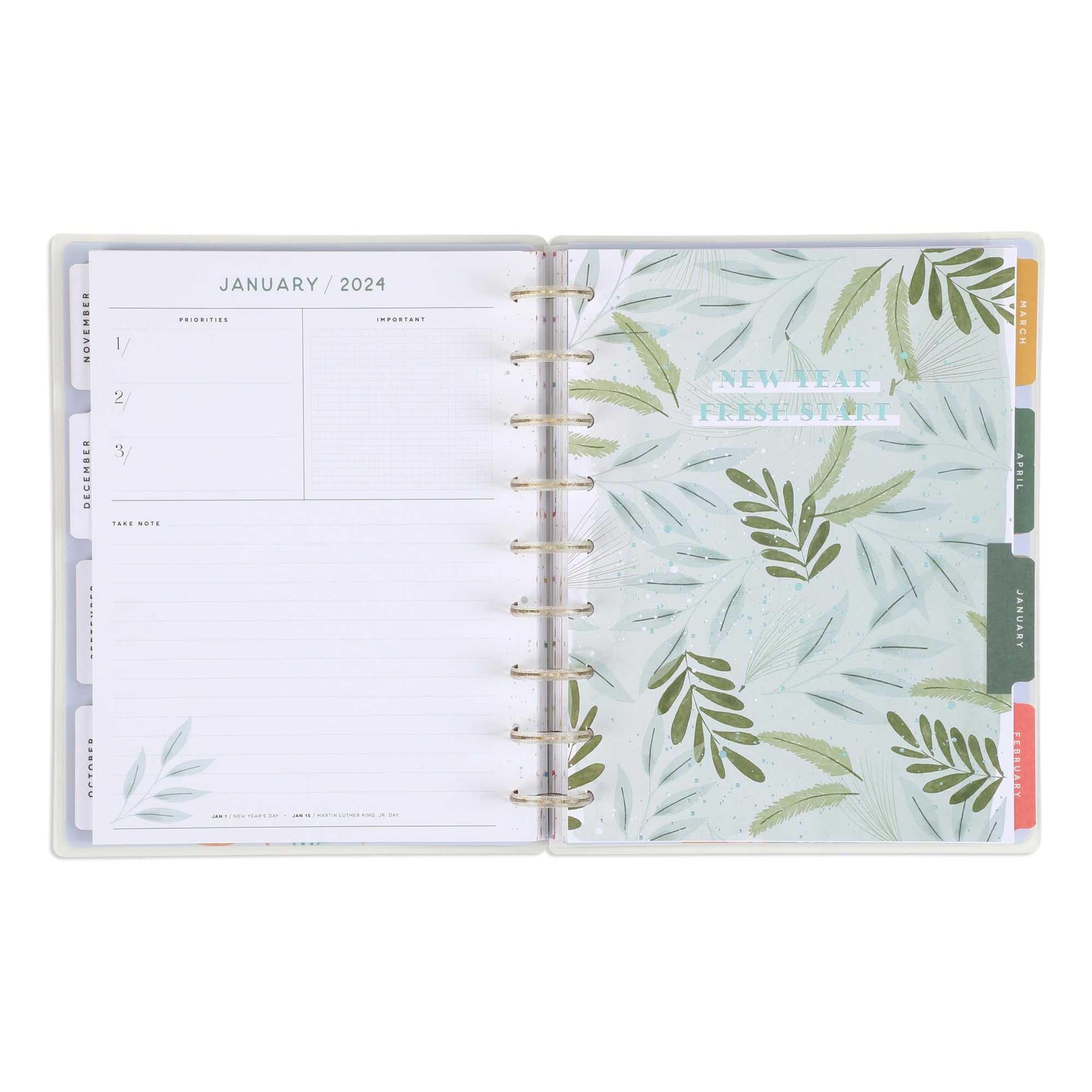 Happy Planner Classic 18-Month Planner-Seasonal Whimsy; July '23 - Dec. '24
