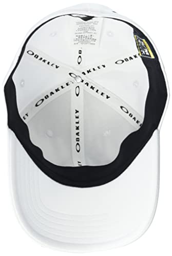 Oakley unisex adult Oakley Tincan Cap Hat, White/Fathom, Large-X-Large US