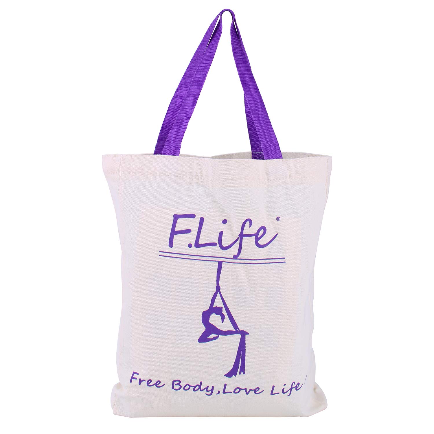 F.Life Aerial Yoga Hammock 5.5 yards Premium Aerial Silk Fabric Yoga Swing for Antigravity Yoga Inversion Include Daisy Chain,Carabiner and Pose Guide