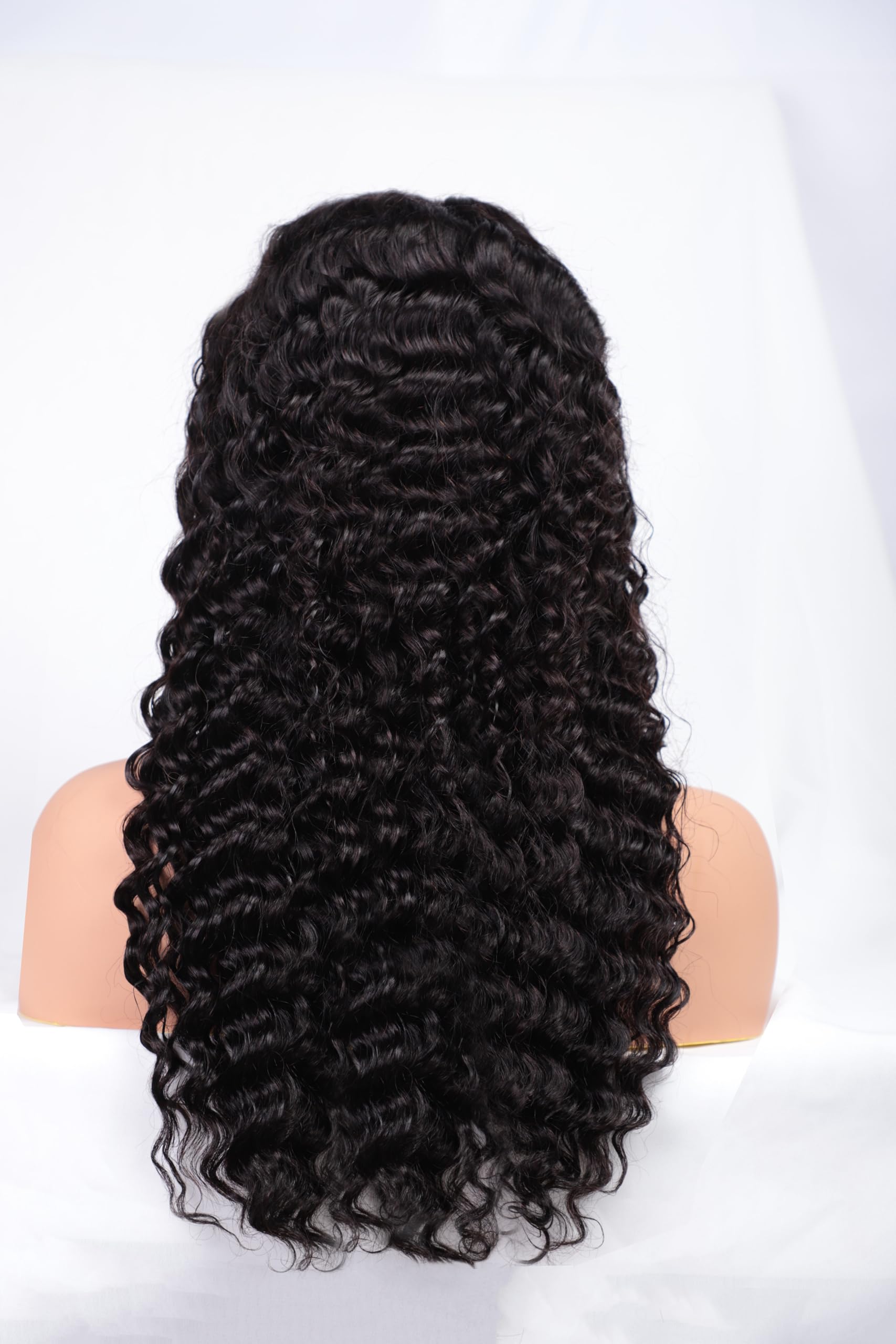 Elastic Bands for Wig Edges Adjustable Lace Melting Band for Wigs Thick Comfortable Durable Wig Band for Lace Frontal (13x5 deep 200density, 2 PCS)