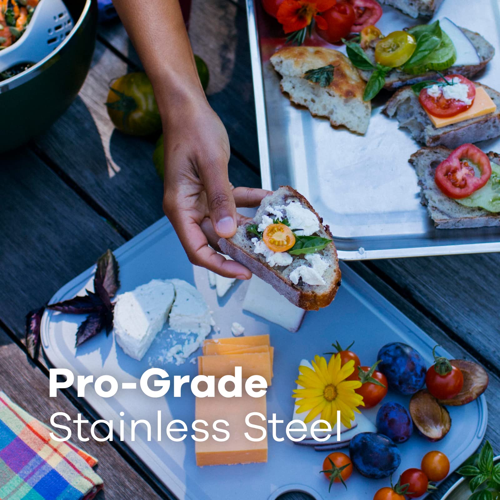 Hydro Flask Cut and Serve Platter Olive