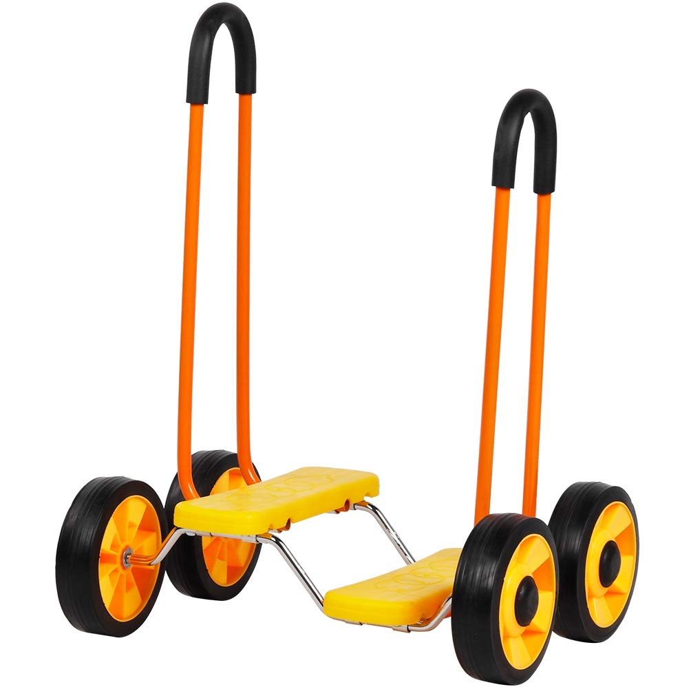 Kindergarten Balance Bike, Safe, Stable, & Sensory Training for Babies, Wider Tires & Anti-Slip Foot Pedals, with 2 Safe Handles
