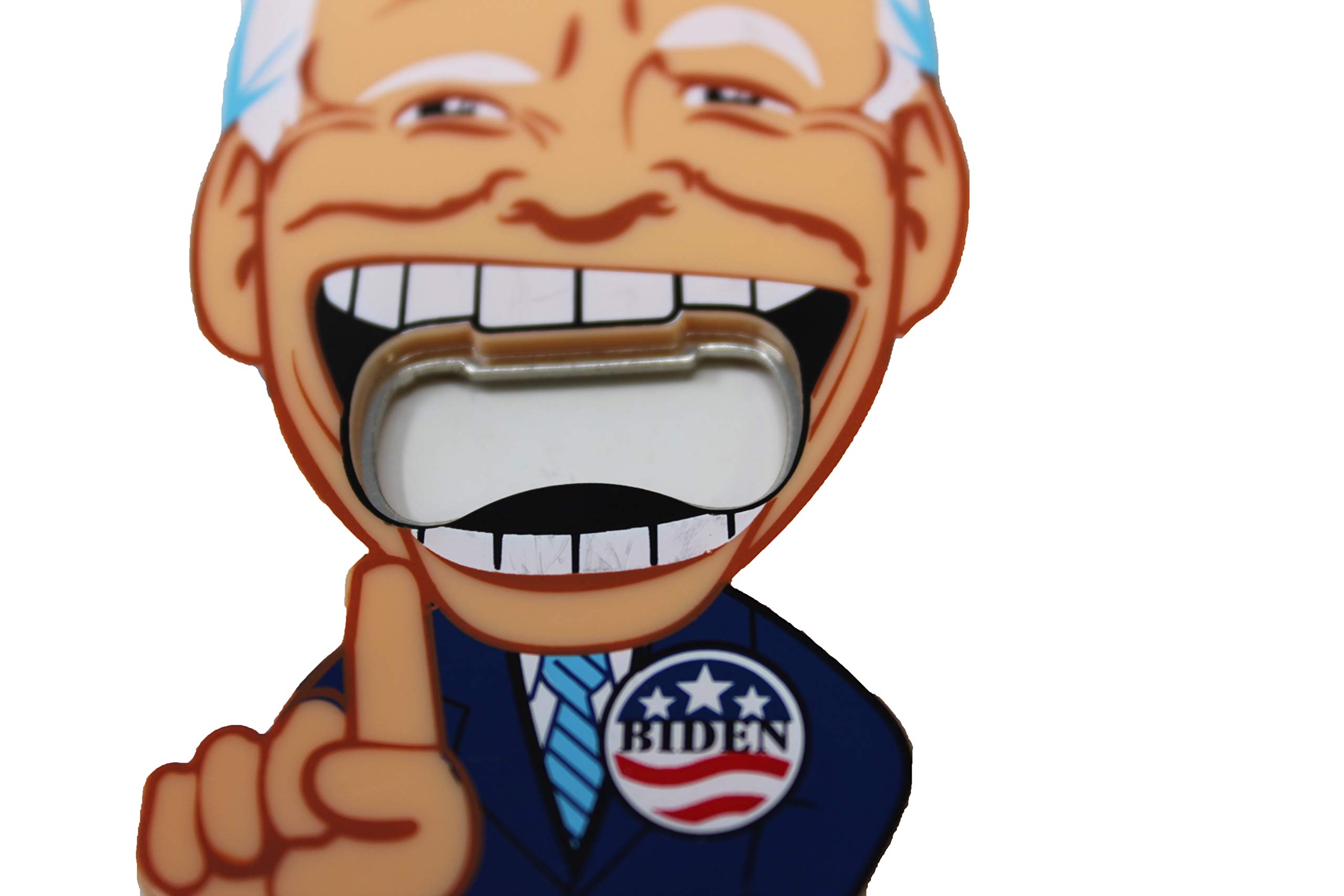 Joe Biden Big Bite bottle opener magnet
