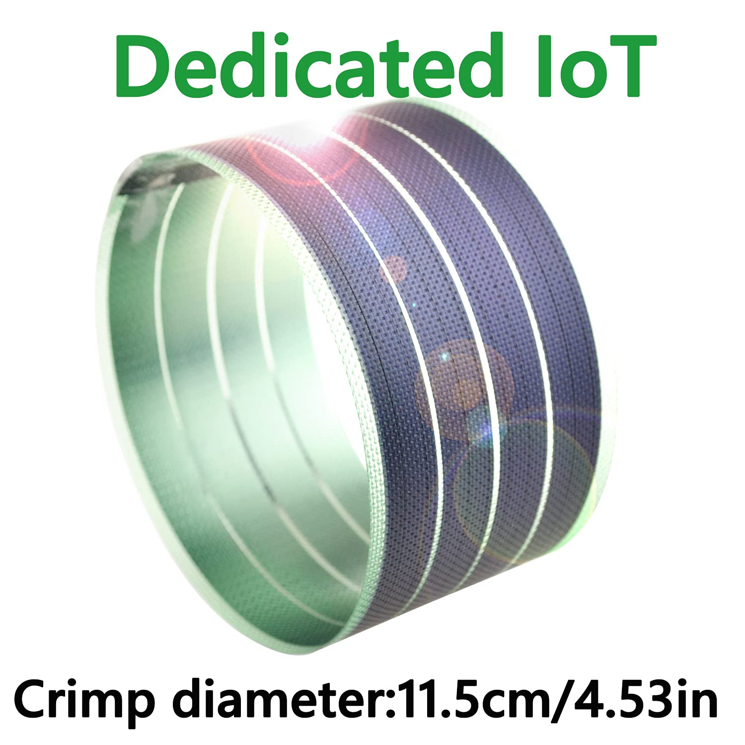Flexible Solar-Thin-Film Flex Etfe Roll Up Bendable Cell 6V loT-Solar -Battery-Charger-Solar-Panel-Portable-Charger-Power-Trickle-Feeder-Boats-Rv-Rvs-Photovoltaic-Amorphous-Roll-Waterproof-Light