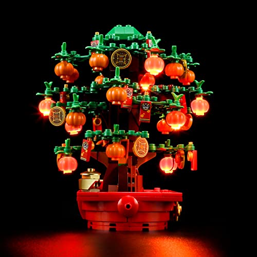 LIGHTAILING Light for Lego- 40648 Money-Tree - Led Lighting Kit Compatible with Lego Building Blocks Model - NOT Included The Model Set