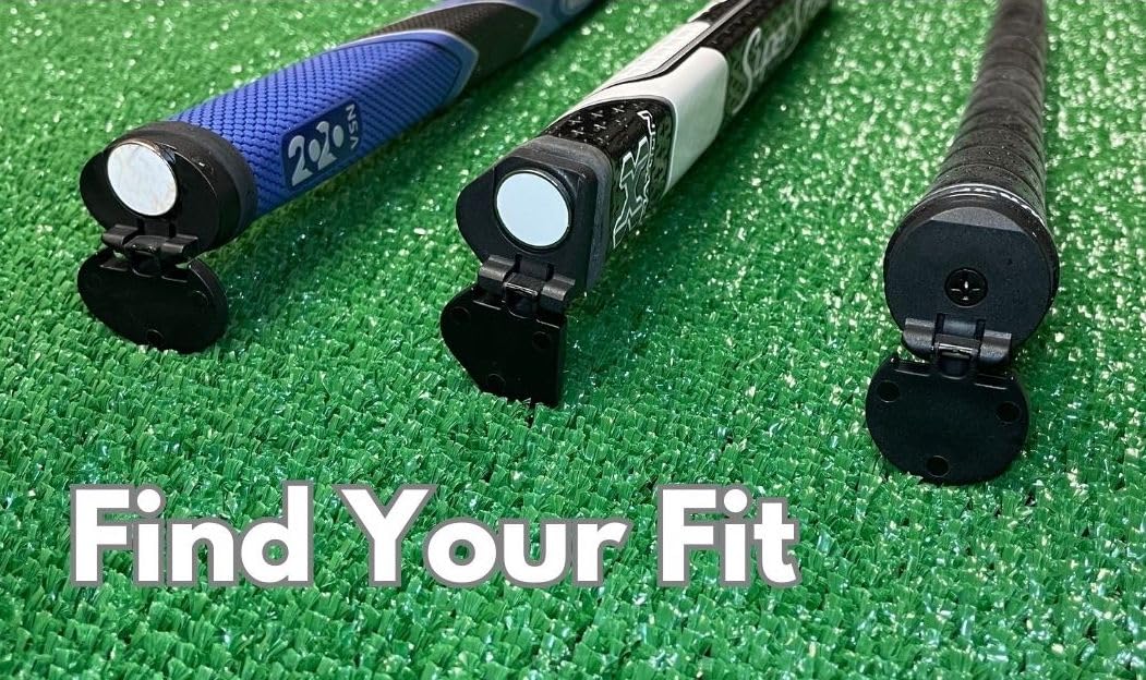 Golf Chipper and Putter Prop Stands β Hinged Putter Stand Cap Keeps Golf Club Shafts Off Ground β Putter Holder by HD Products (Ovesized)