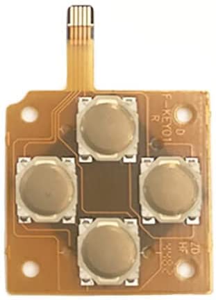 Left Key Board Direction Cross Button Board Cable D-Pad Button Flex Ribbon Cable for New 3DS XL LL Console Replacement Kit