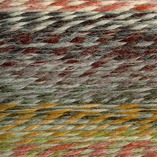 Lion Brand Yarn Wool-Ease Thick & Quick Yarn, Soft and Bulky Yarn for Knitting, Crocheting, and Crafting, 1 Skein, Coney Island (Pack of 2)