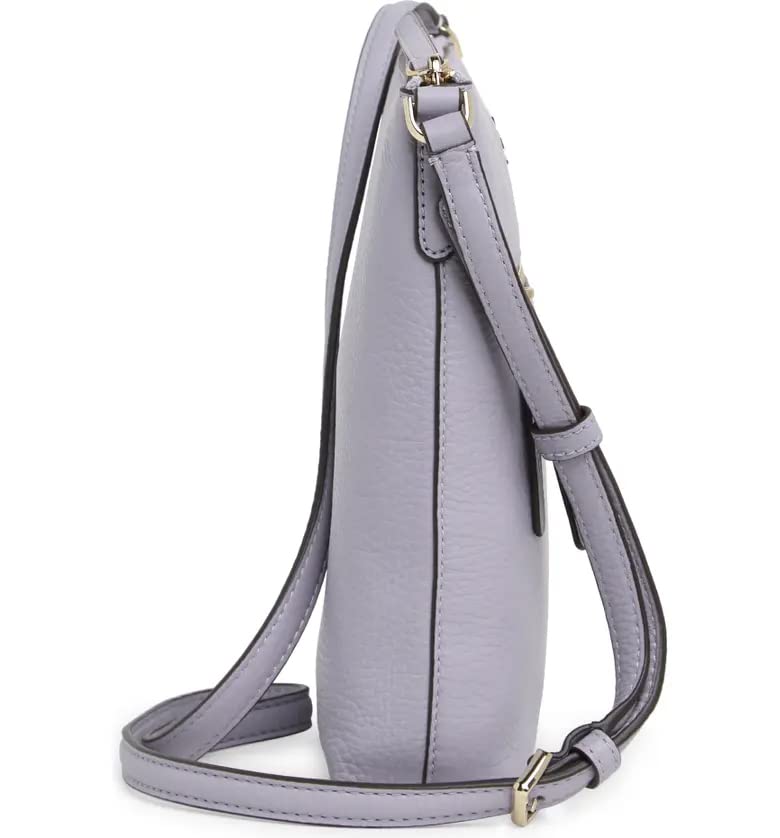 Kate Spade Leather Crossbody/Shoulder Bags, Top Zip, Jackson, Frozen Lilac