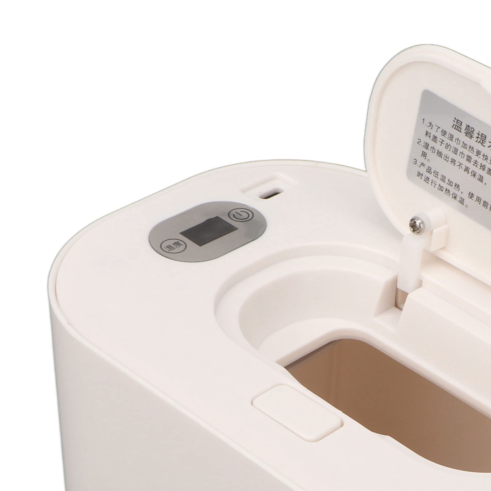 Large Capacity LED Screen Portable Heating Wet Wipes Dispenser