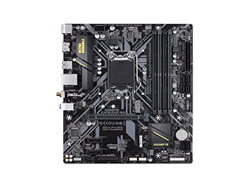 GIGABYTE B365M DS3H WIFI-Y1-R (LGA1151/Intel/Micro ATX/USB 3.1 Gen 1 (USB3.0) Type A/DDR4/Motherboard) (RENEWED)