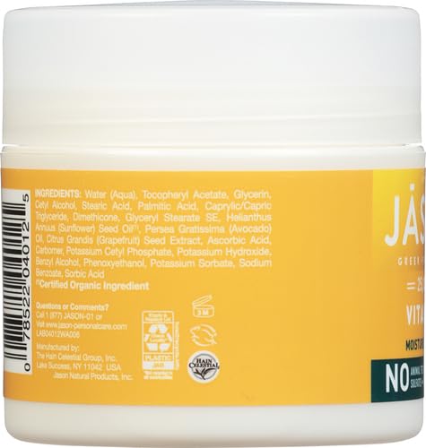 Jason Moisturizing Crème, Vitamin E 25,000 Age Renewal, 4 Oz