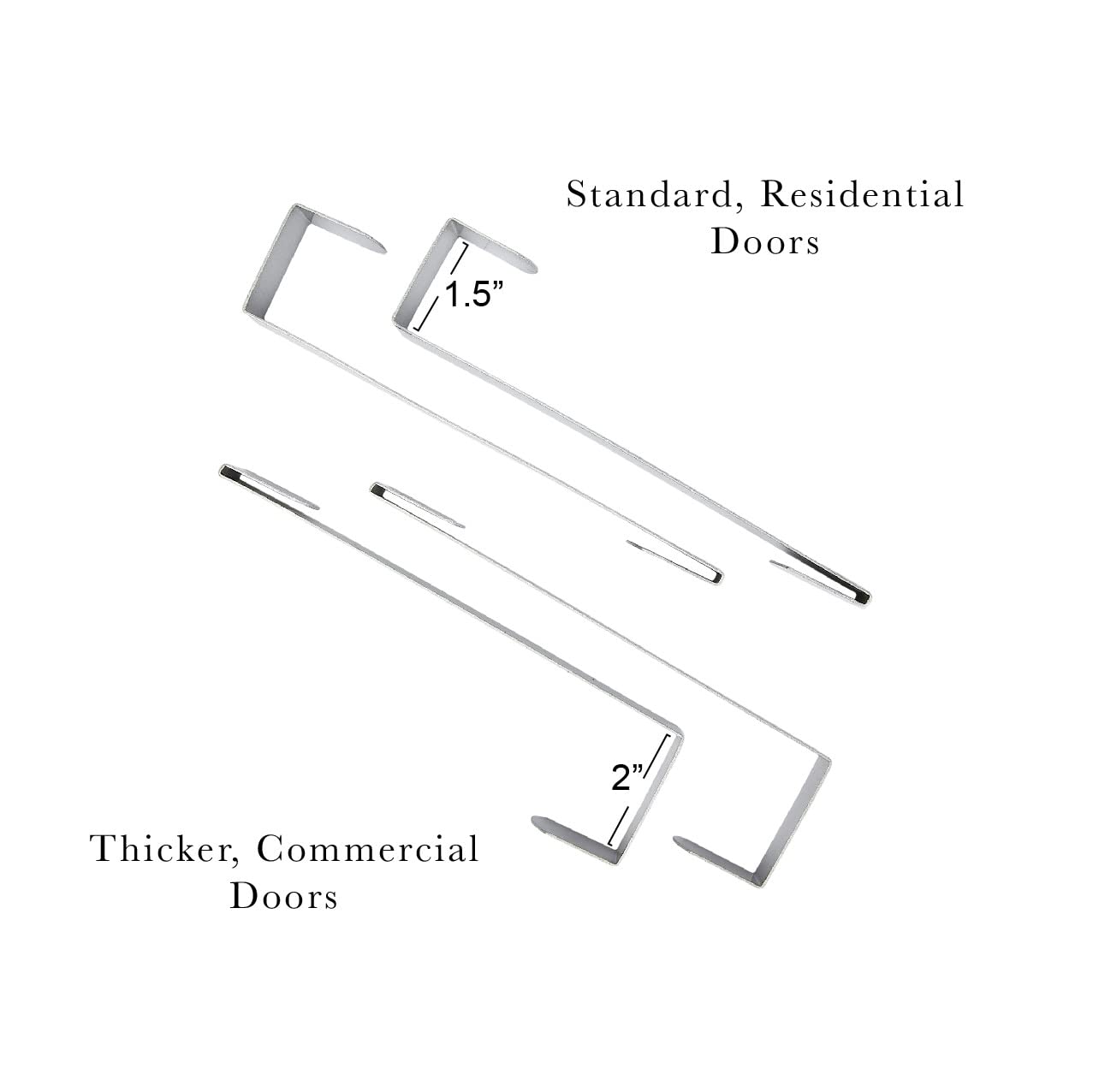 Household Essentials Household Essentials Over the Door Basket Storage Rack, White and Black