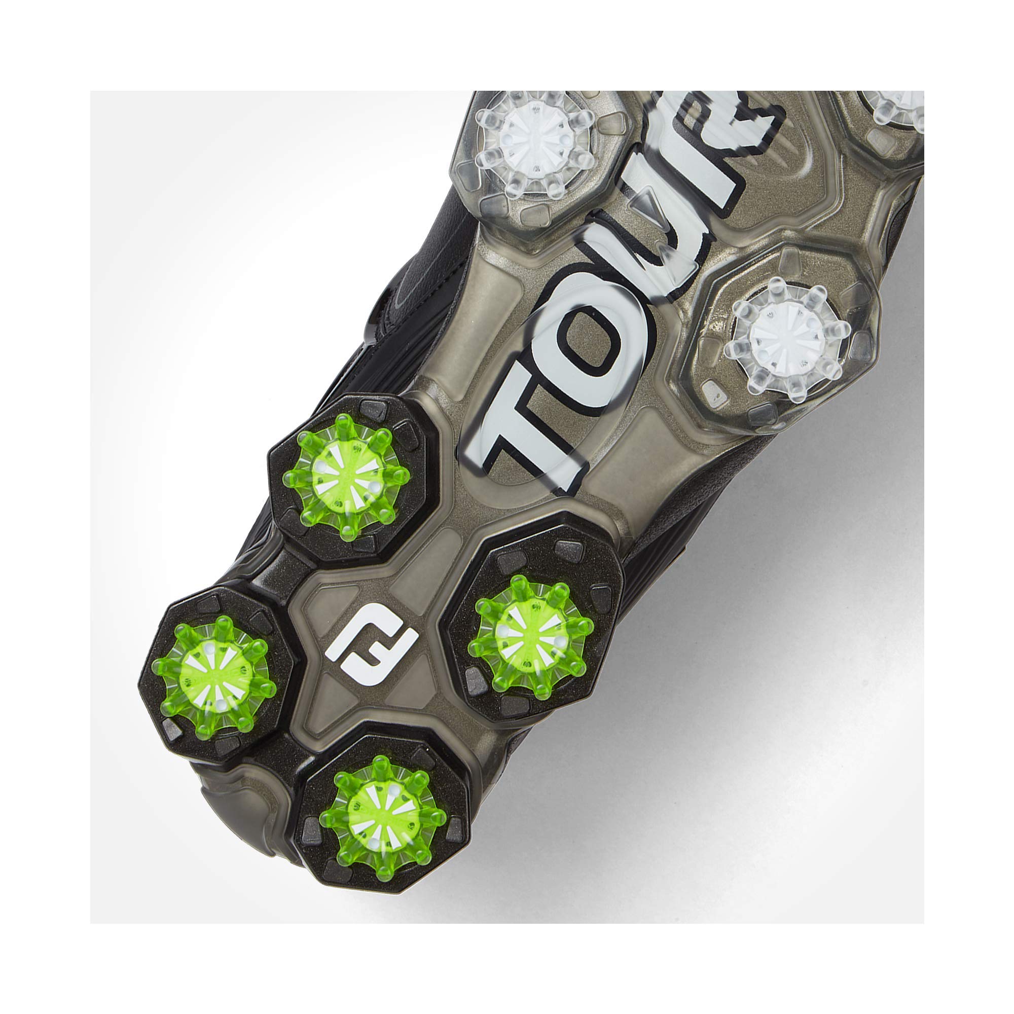 FootJoy Men's Tour X Previous Season Style Golf Shoes, White/Navy/Lime, 8 Wide