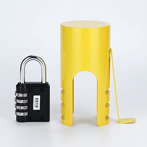 Outdoor Faucet Cover, Outdoor Faucet Lock -Multifunctional Protective Cover for faucets and valves, Prevent Water Stealing ( with Password Padlock)