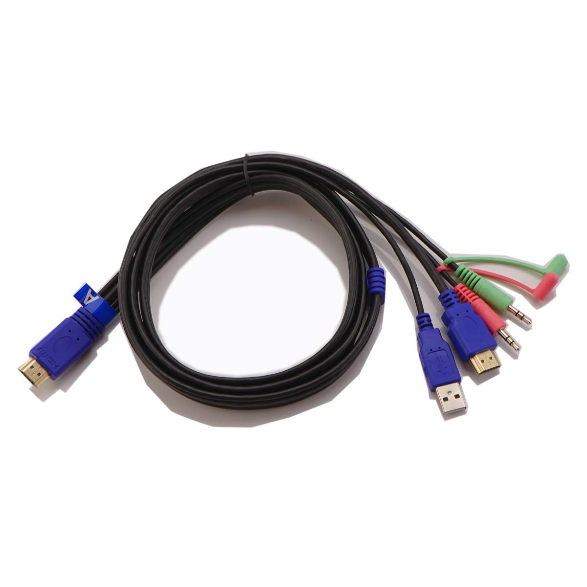 HDMI KVM Cable A 5 Feet (1.5 Meters) Dedicated for CKL HDMI Dual Monitor KVM Switches for Customer Who Needs Cable