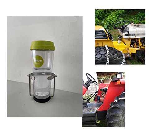 Universal Multidirectional Magnetic Cup Holder, Horizontal Mounting Magnetic Cup Holder, Side Mounted Magnetic Cup Holder, Suitable for Placing All Kinds of Cups on Tractor, Lawnmower and Forklift