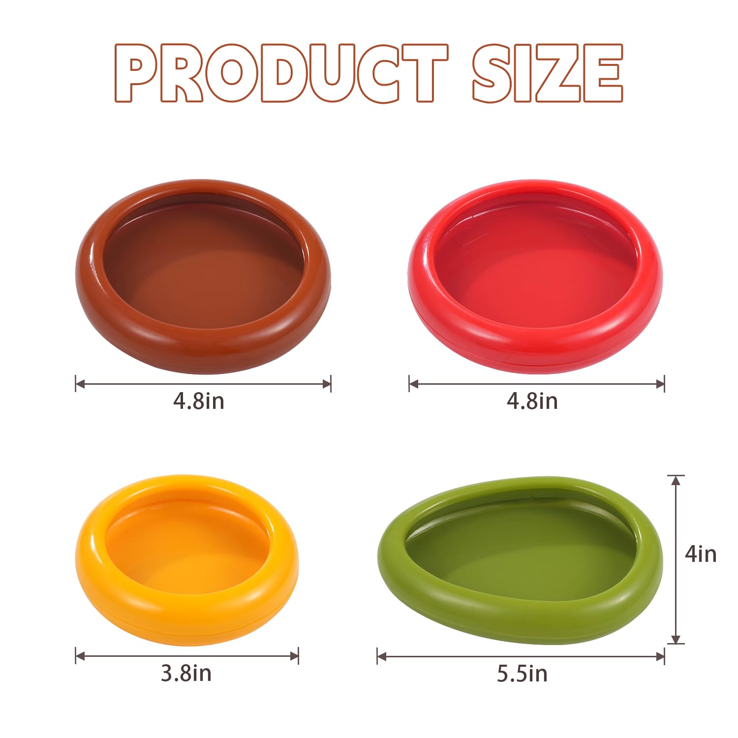 Silicone Fruit Storage Box - Set of 4 Reusable Storage Containers for Fridge - Ideal for Tomatoes, Avocados, Onions, Lemons, and Potatoes