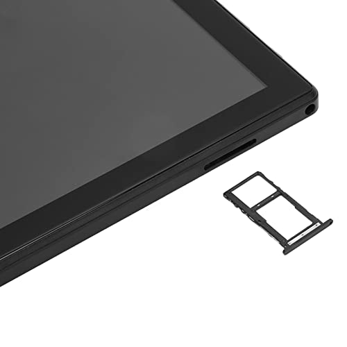 HEEPDD 10 Inch Smart Tablet, Portable 12GB RAM 256GB ROM Smart Tablet 10000mAh Dual Speaker Octa Core CPU 5.0 (Black)
