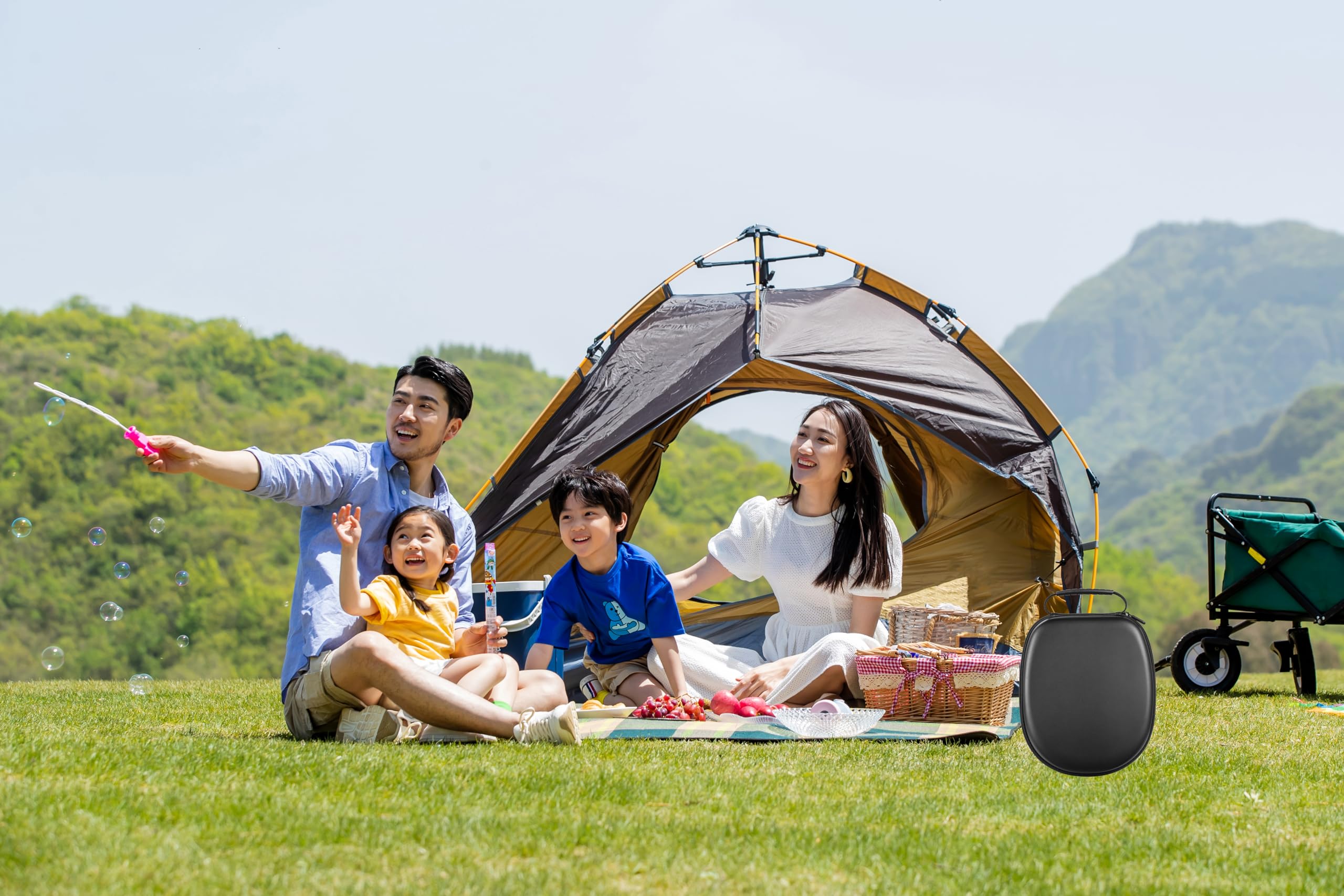 maitexi Case Compatible with PenKou/for JISULIFE/for FrSara/for CIVPOWER/for ASNUG/for DGLK portable Neck Fan .Portable Fan Case.USB Rechargeable Personal Fan Storage Box(Box Only)