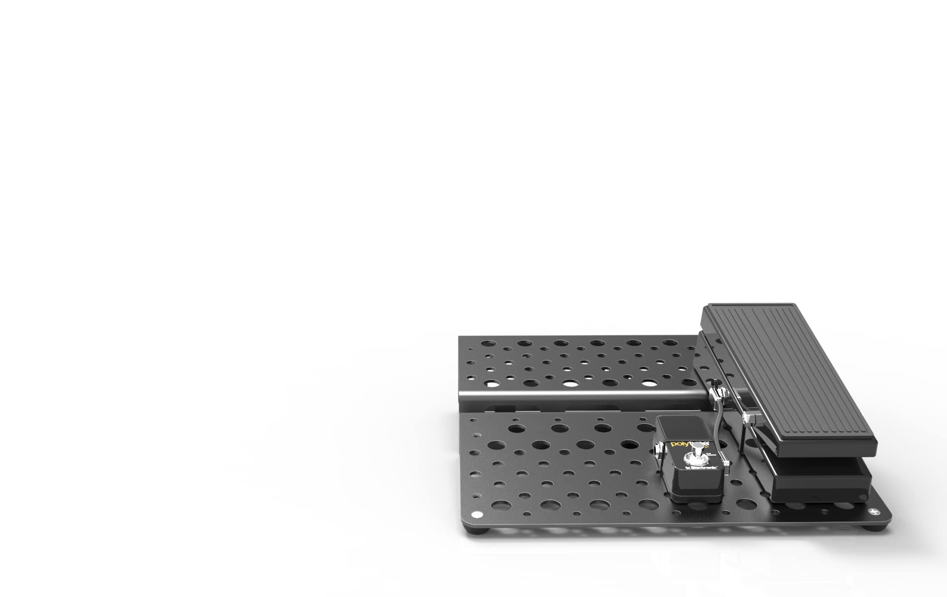 Holeyboard Versa Pedalboard, Damage-Free Mounting, Made in USA Lifetime Warranty