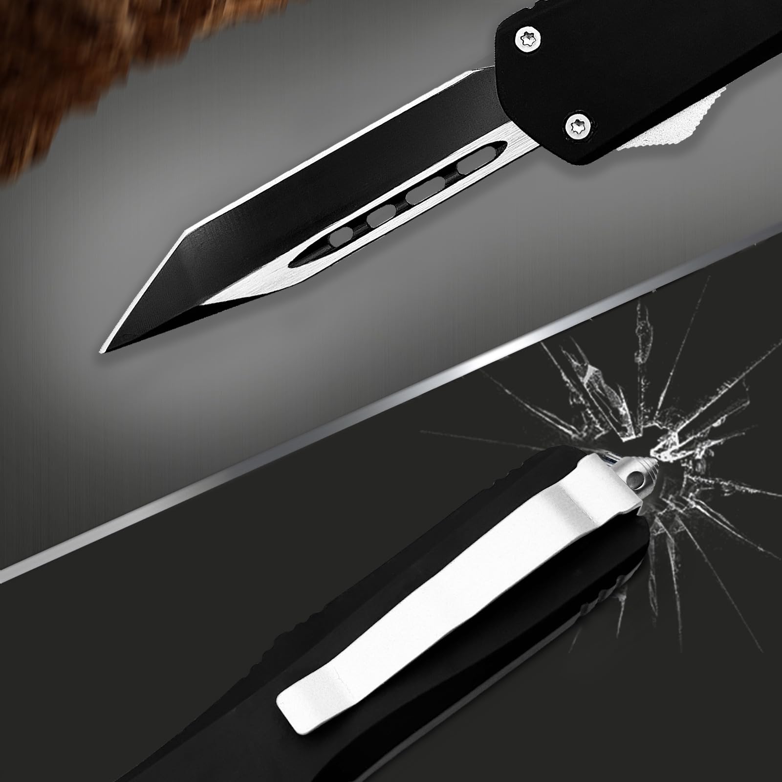 Pocket Tool for Survival,Outdoor Pocket knife With Glass Breaker Survival Tools