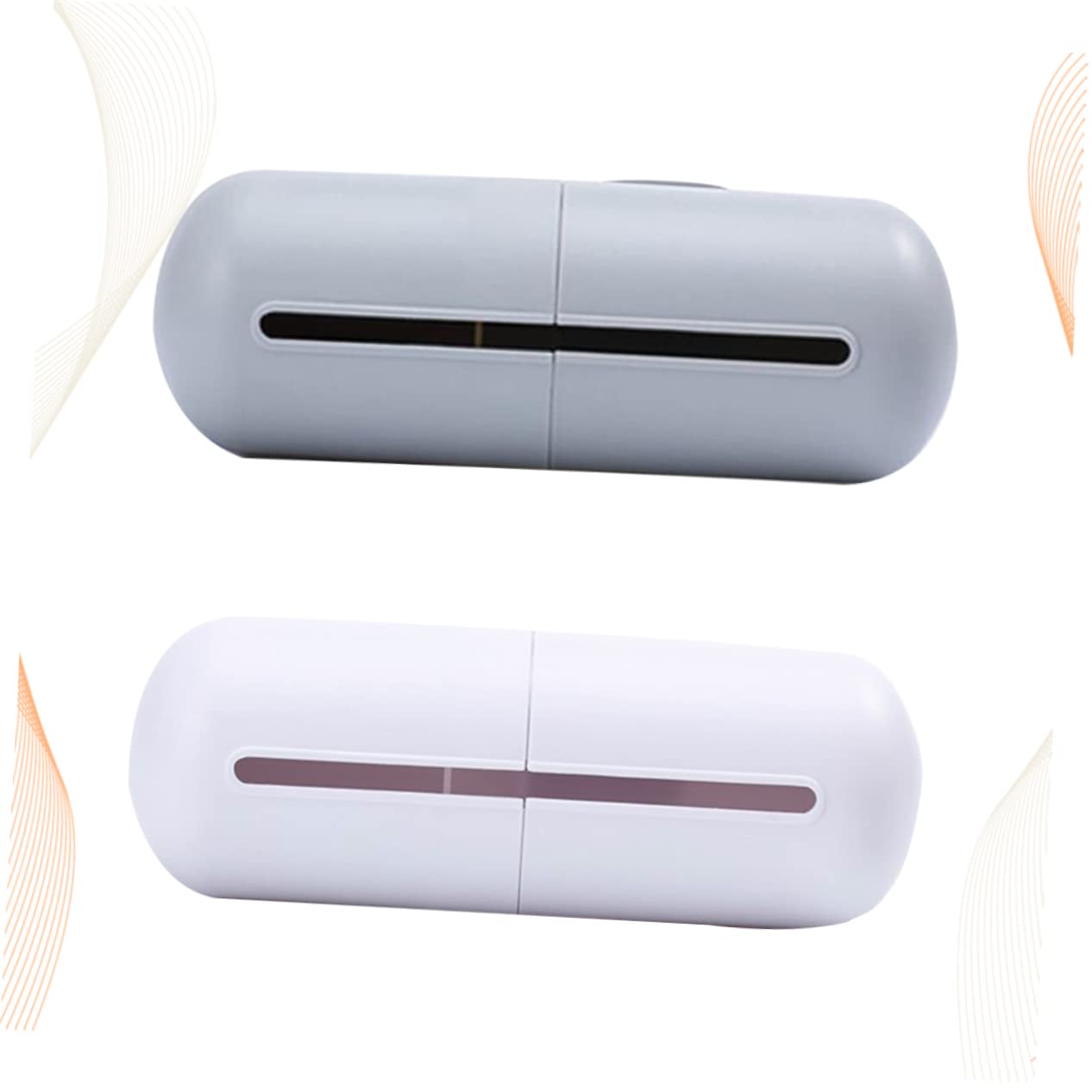 Healeved 4 pcs car garbage bin hanging trash bag holder grocery bag saver grocery bag holder garbage bag carrier mini trash cans car stand Trash Bag Dispenser Wall-mounted garbage bag bin