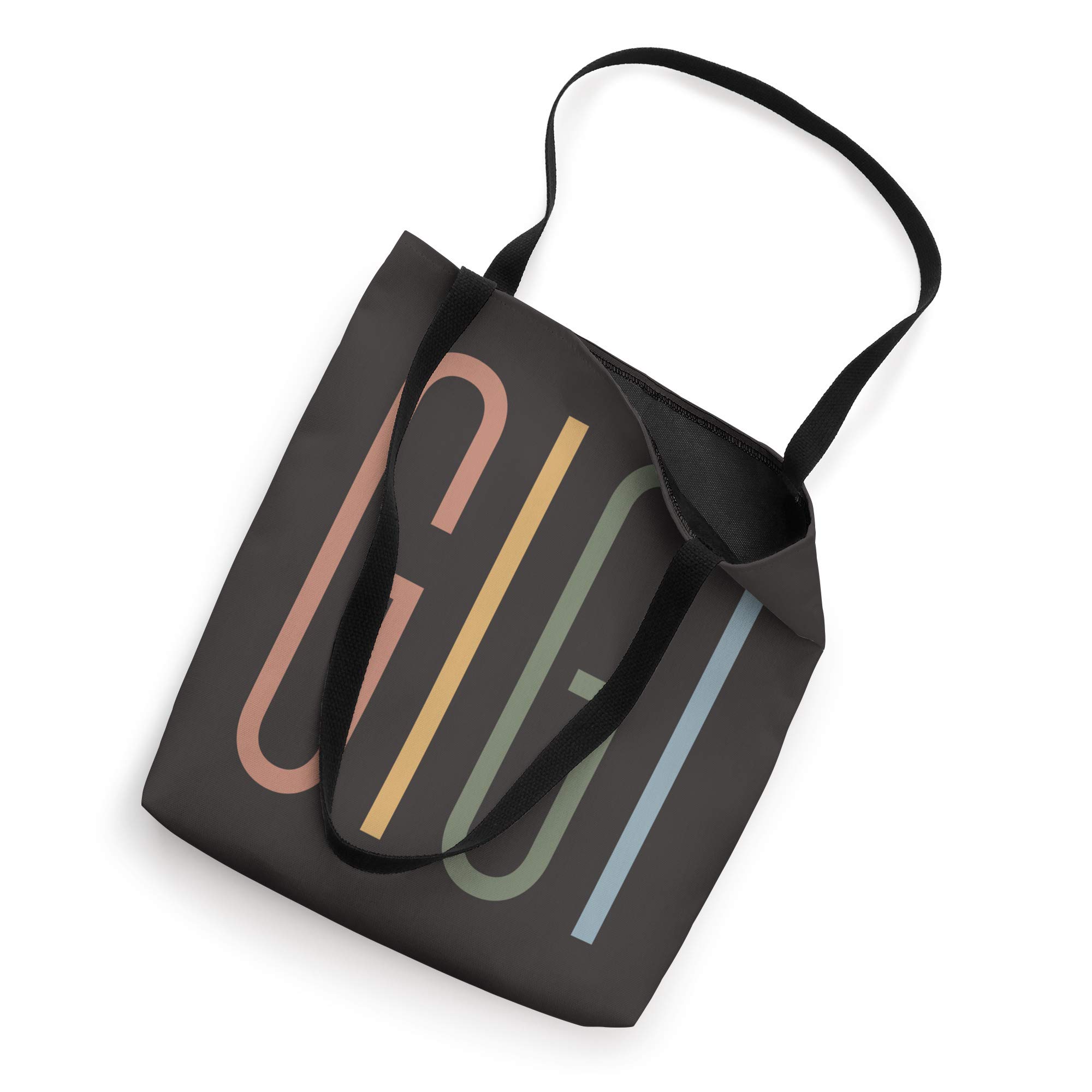 GIGI - Boho Muted Earth Tones Tote Bag