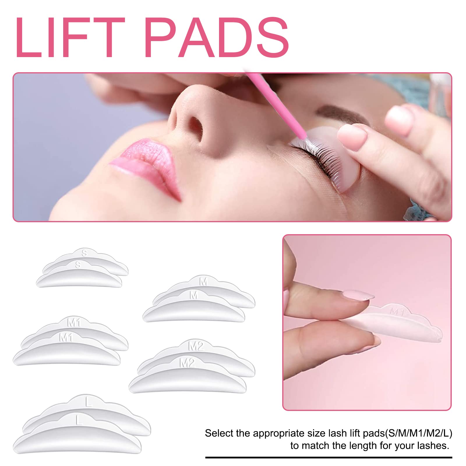 Lash Lift Kit Eyelash Perm Kit - 2023 Upgraded Semi-Permanent Curling Lash Perm kit Professional Eyelash Lash Extensions For Beautify Your Lashes, Long Lasting Wave Lash Curling Home or Salon Use