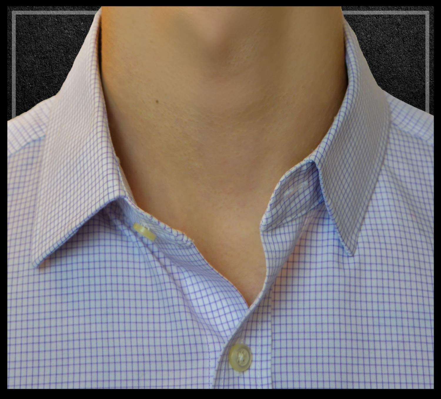 Fashion Anchor | 1 Pack of 36 Collar Stays for Men | No metal. No magnets. Just hold. | With discrete carrying sleeve