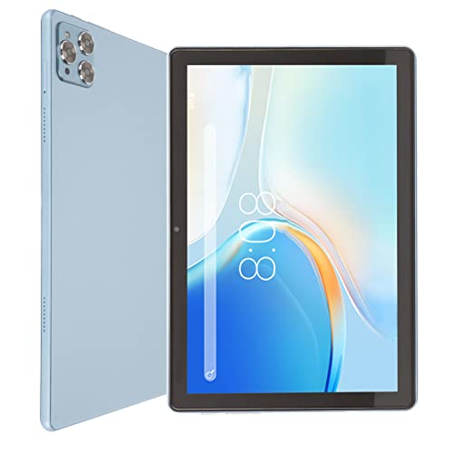 HEEPDD Gaming Tablet, 100β240V 5GWIFI 10 Inch Tablet 1960x1080 IPS HD Big Screen 11 for Travel (Blue)