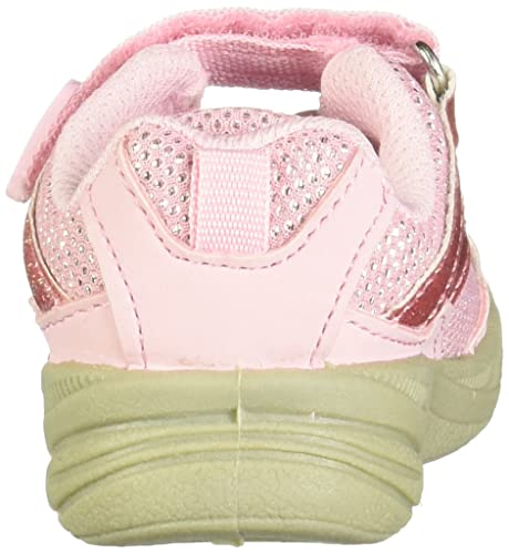 OshKosh B'Gosh Girls Dyana Bump Toe Sneaker, Light Pink, 4 Toddler