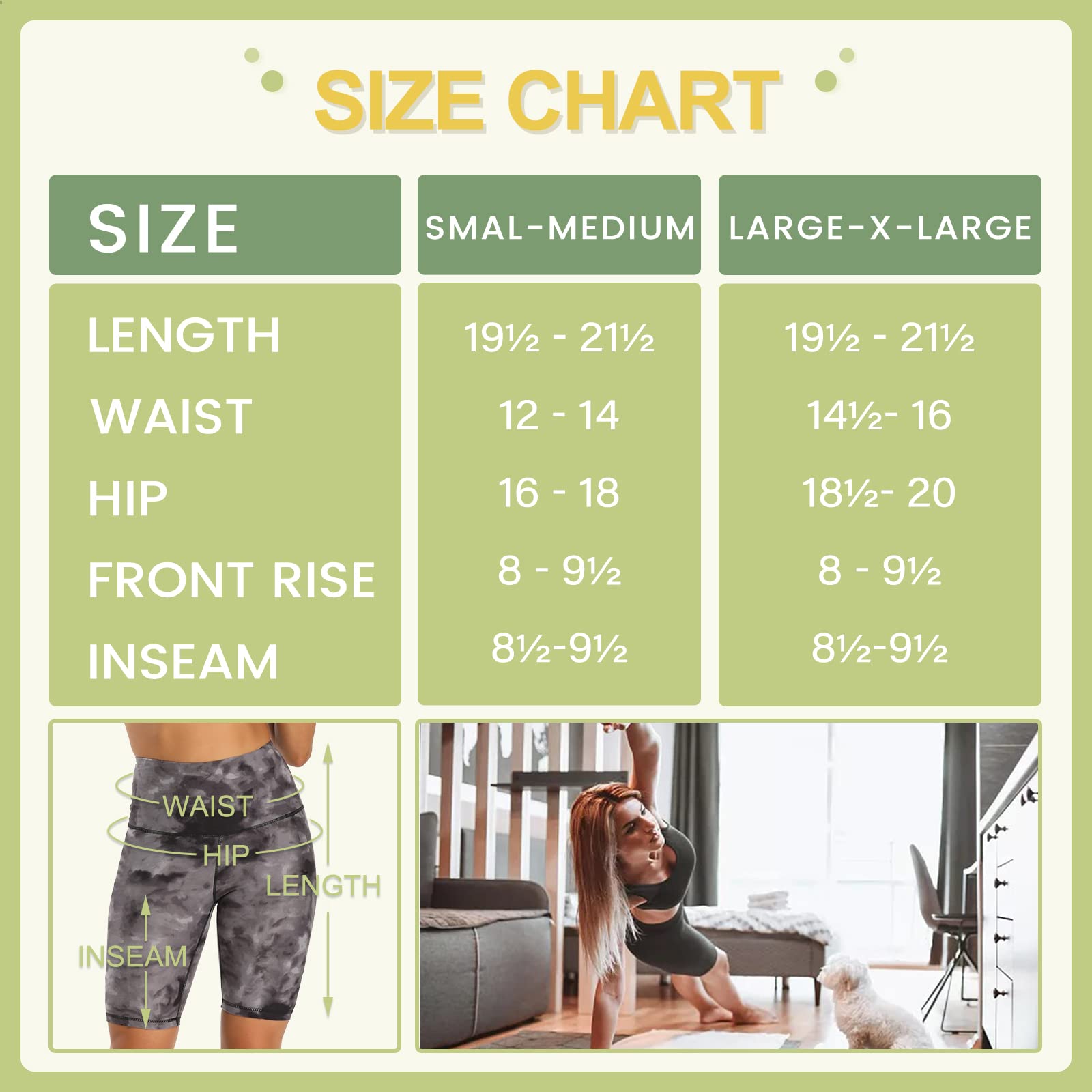 iceROSE 7 Pack Biker Shorts for Women, 8" High Waisted Soft Workout Shorts Black Yoga Athletic Shorts