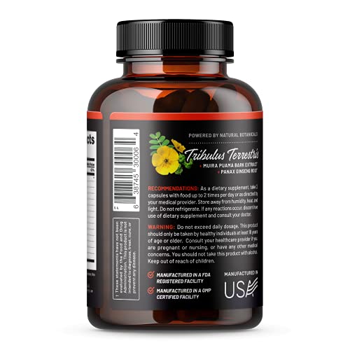 Snap Supplements Nitric Oxide Booster Pre Workout, Muscle Builder, 1500mg L Arginine L Citrulline Formula, Nitric Oxide Supplement for Men, Improve Blood Flow & Circulation (90 Count)