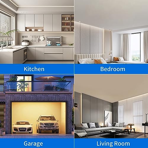 GiiHoo Smoke and Carbon Monoxide Detector Alarm, 2-in-1 Combination Smoke and Carbon Monoxide Detector with LCD Display and Silence Function, Battery Operated, Not Hardwired (White-1)