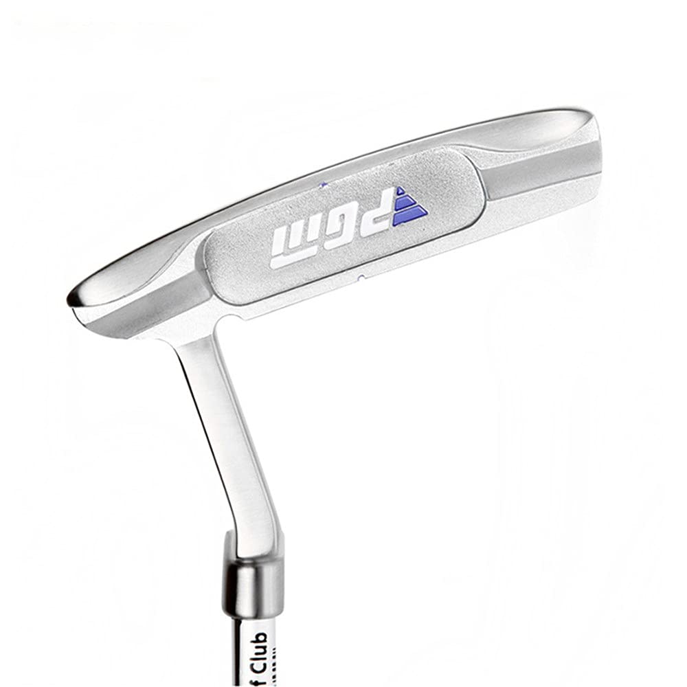 Golf Putters Lady Left Hand Golf Clubs Exercriser Golf Training Golf Push Rod Sports Womens Golf Blade Putter (Silver)