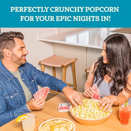 Franklin’s Gourmet Popcorn All-In-One Popcorn Packs for Popcorn Machine - 4oz Pack of 10 - Made in USA - Classic Popcorn Bags with Buttery Salt & Oil