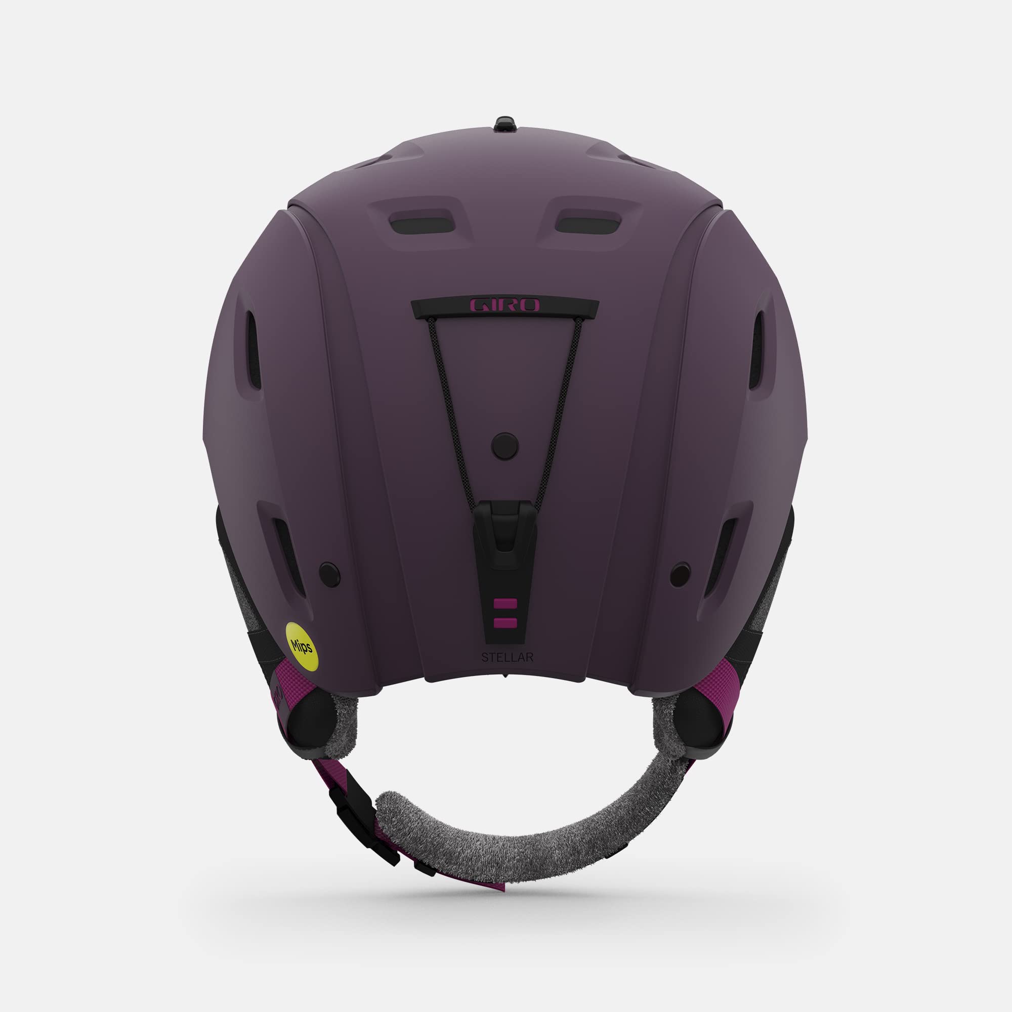 Giro Stellar MIPS Ski Helmet - Snowboard Helmet for Women & Youth - Matte Urchin/Pink Street - M (55.5-59cm)