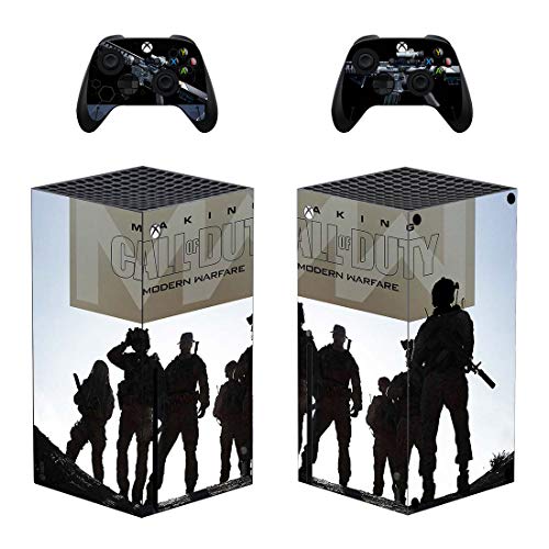 FELIPE SEIJI KUBA Vinyl Skin Sticker Cover Decal for Microsoft Xbox Series X Console and Remote Controllers FPS GAME SERIES HD Printing