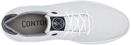 FootJoy Men's Contour Series Previous Season Style Golf Shoes, White, 12 M US