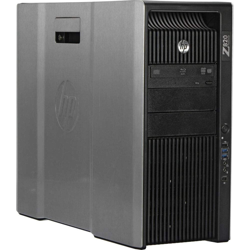 HP Z820 Workstation 2X E5-2640 Six Core 2.5Ghz 64GB 500GB K2000 (Renewed)