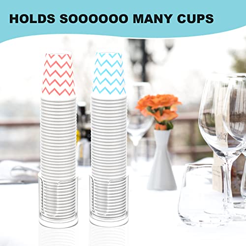 Small Bathroom Cup Dispenser for 3-4 oz Cups Pack of 1(No Cups Included)